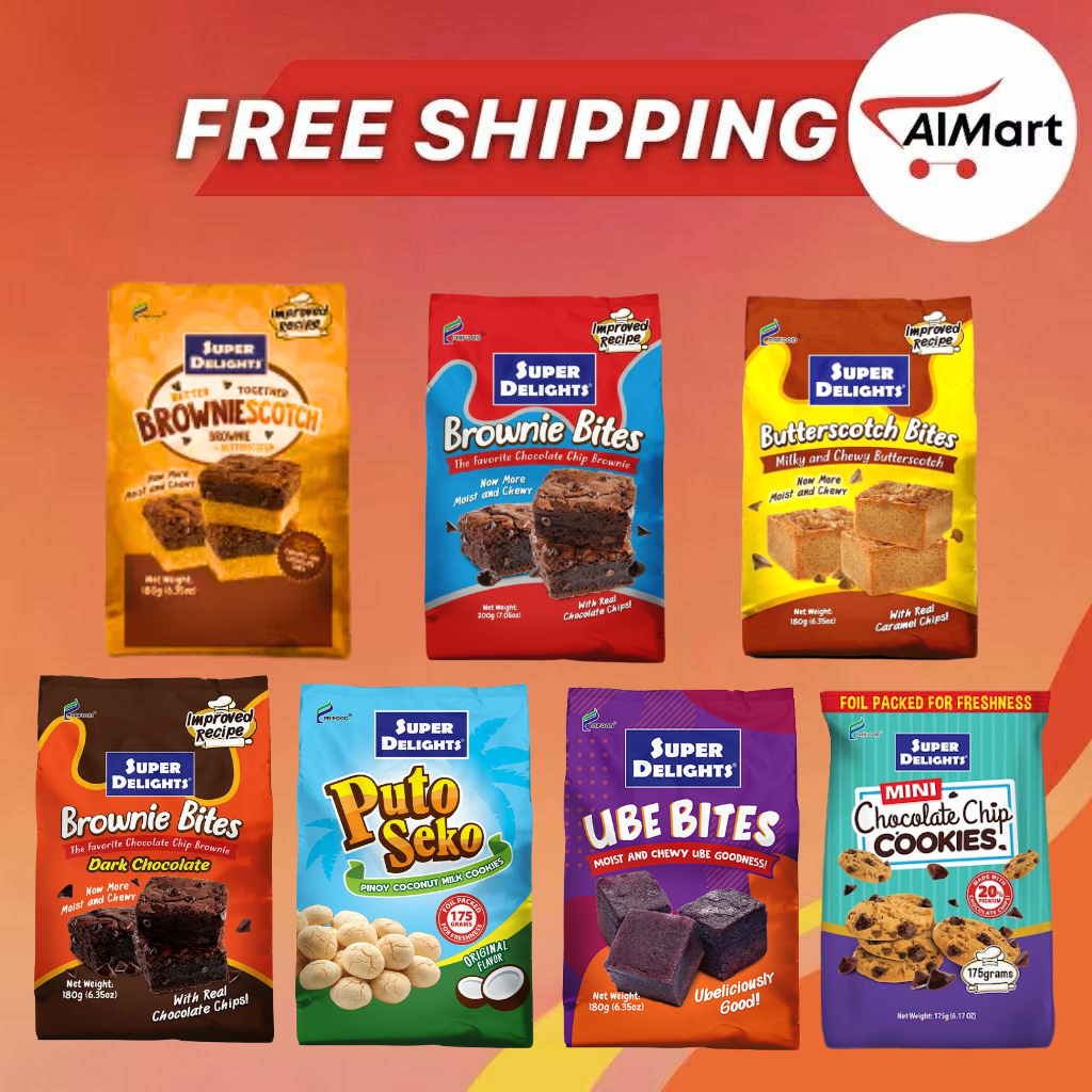 SUPER DELIGHTS (BROWNIE BITES, BUTTERSCOTCH, BROWNIESCOTCH & CHOCO CHIP ...