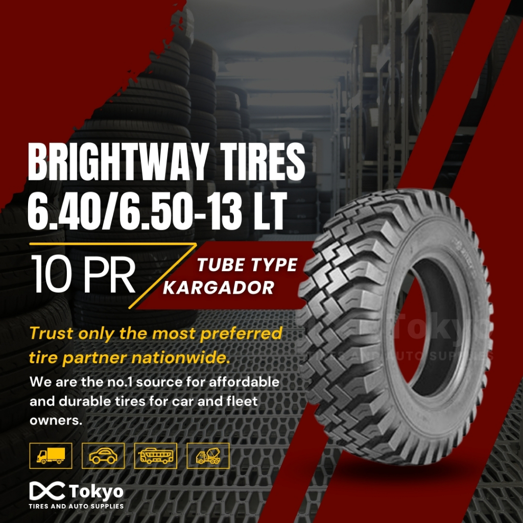 Brightway 640/650-13 LT Brand Kargador Mix Lug Tire | Shopee Philippines