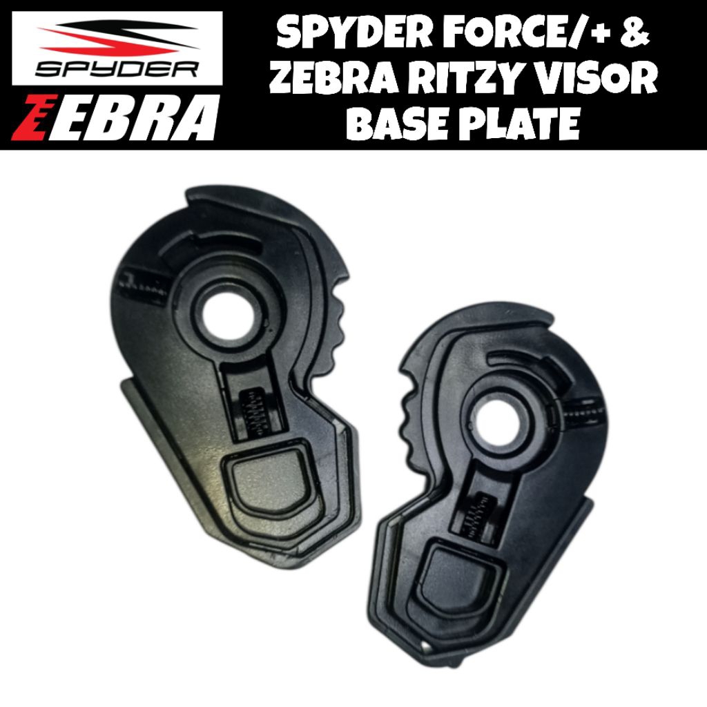 SPYDER FORCE/+, ROVER & ZEBRA RITZY VISOR BASE PLATE | Shopee Philippines
