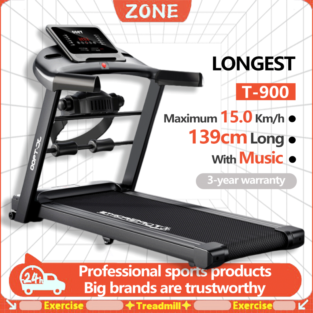 Treadmill Electric Heavy Duty Portable Threadmill With Music Massager ...