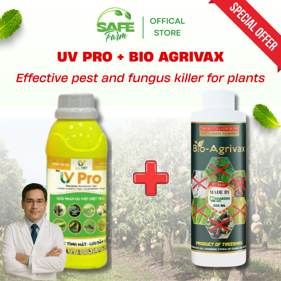 Combo UV Pro Insecticide + Bio Agrivax Fungicide - effective ...