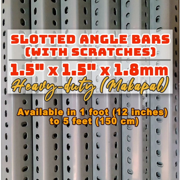 BIG SALE!!! HEAVY-DUTY GRAY/WHITE SLOTTED ANGLE BARS WITH LIGHT ...