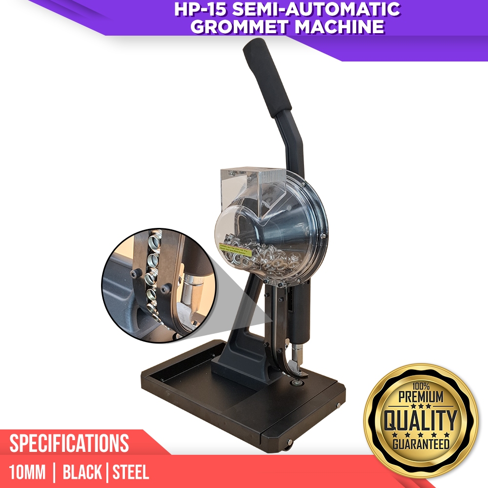HP-15 Semi-Automatic Grommet Machine Eyelet Machine - 10mm (with free sample) | Shopee Philippines