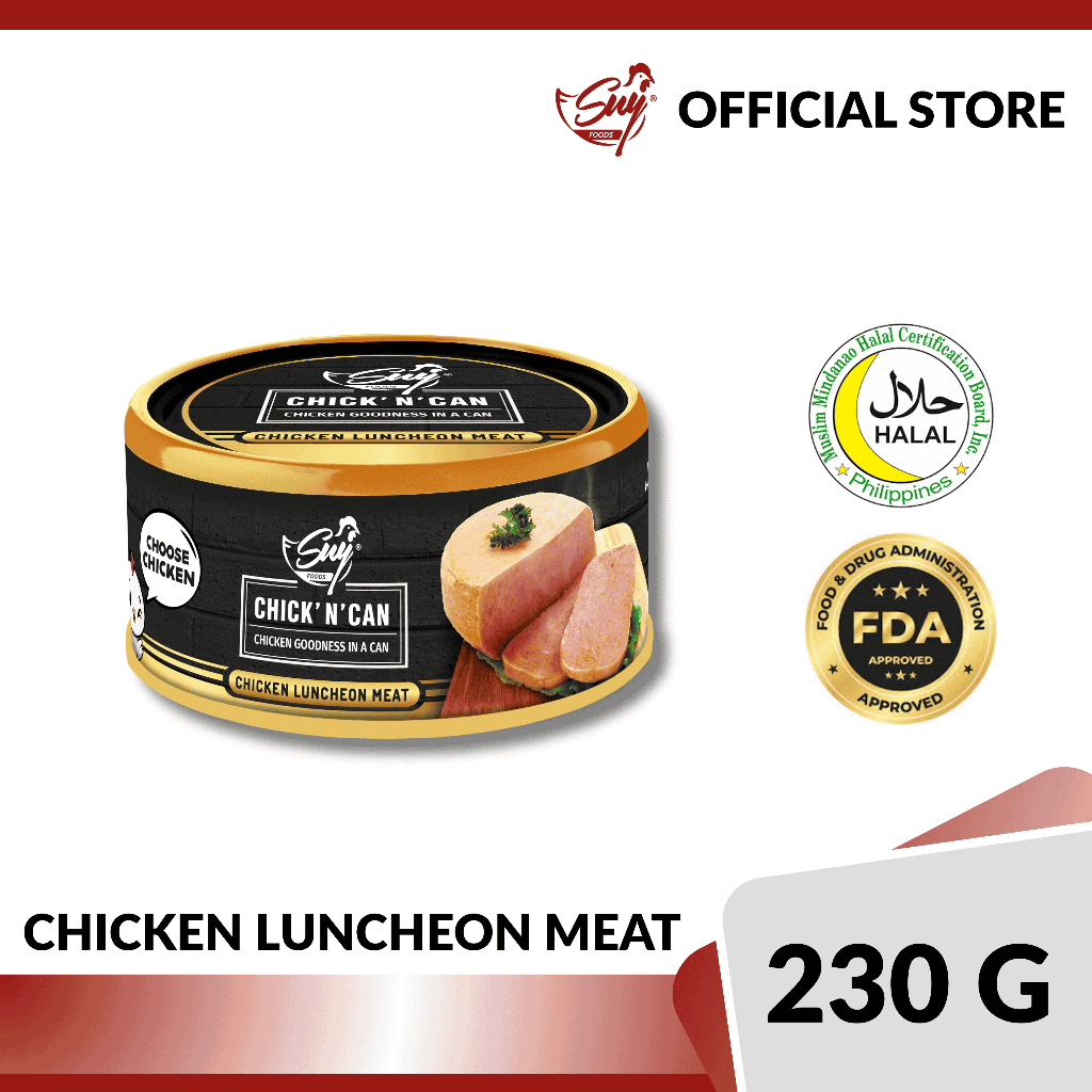 Chicken Luncheon Meat 230g | Shopee Philippines
