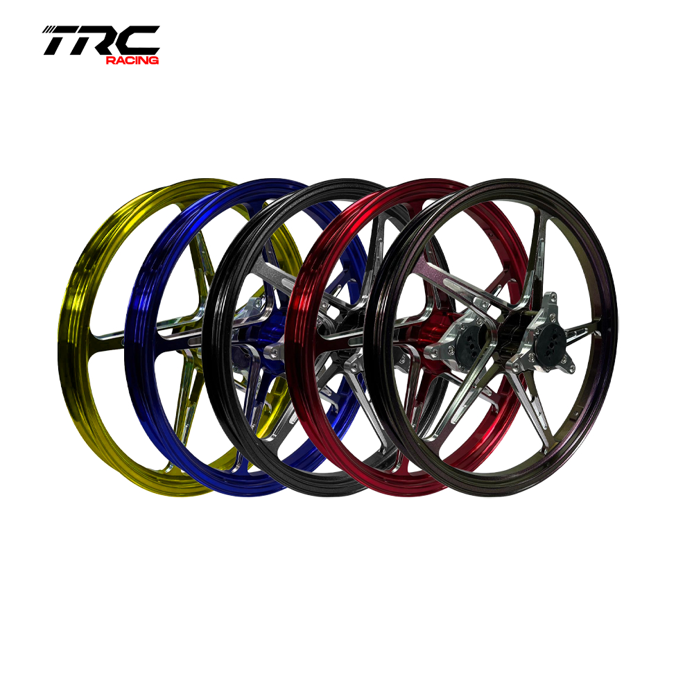 TRC CNC Mags Raizen 5 Spokes Malaysian Concept (1.6 F x 1.6 R x 17) for ...