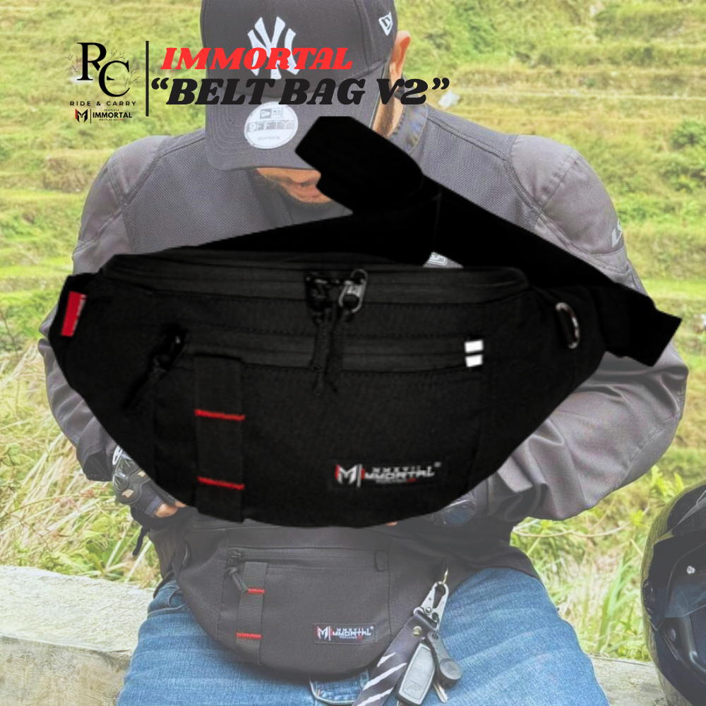 Immortal Belt Bag V2 Unisex Body Bag / Fanny Pack | Cordura Fabric | 4 ...