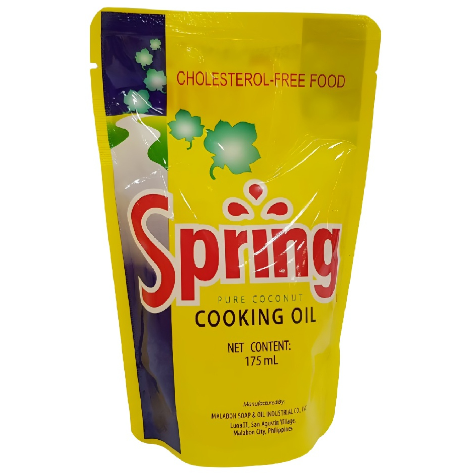 Spring Pure Coconut Oil Pouch 175Ml | Shopee Philippines