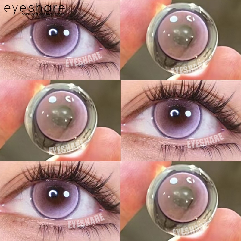 Eyeshare 1 Pair PRAGUE Series Purple Color Contact Lens Doll Eyes 14 ...