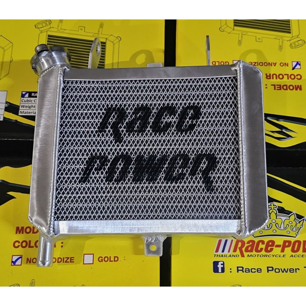 RACE POWER OVERSIZE RADIATOR ASSY FOR SUZUKI RAIDER 150 FI / BIG 2 ROW ...