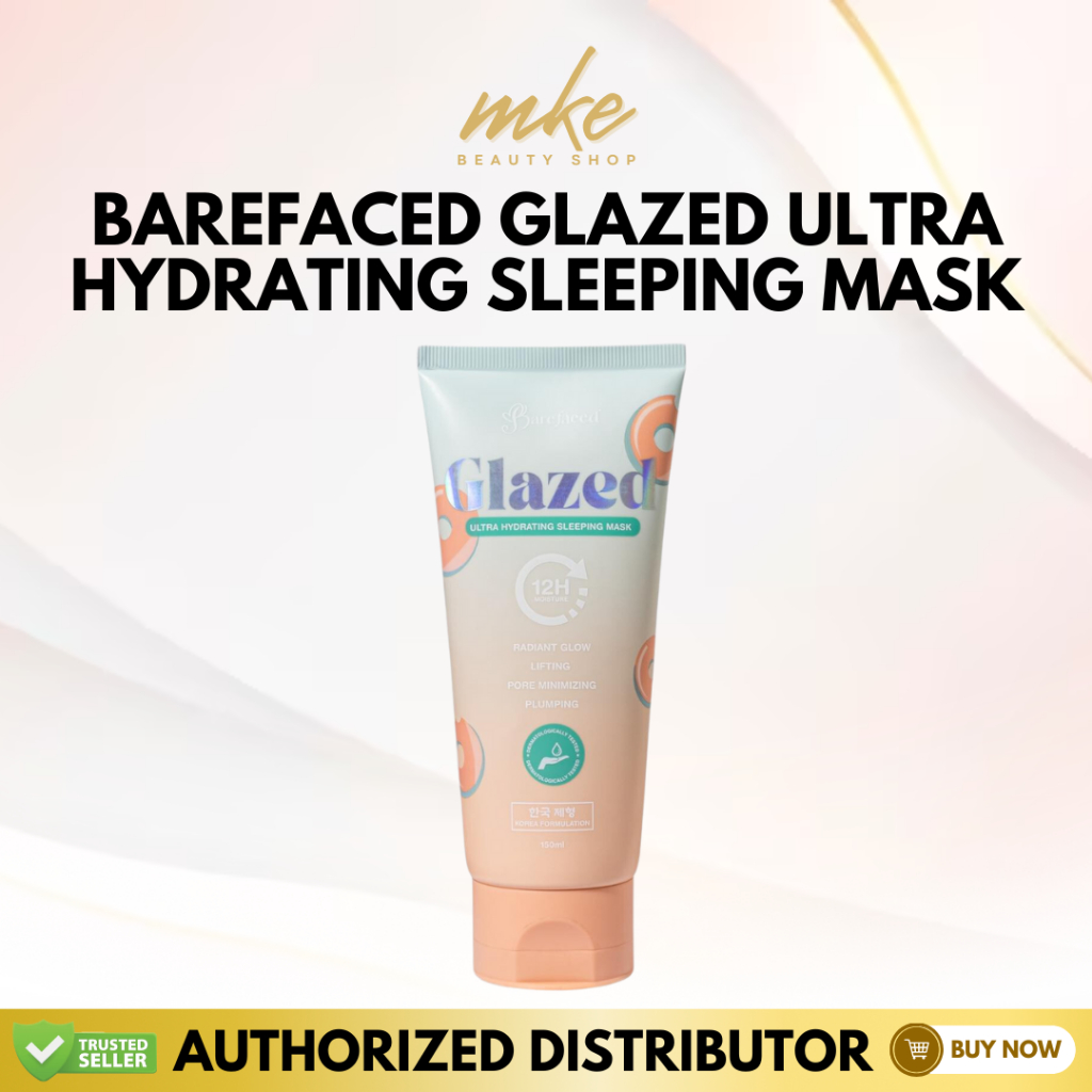BAREFACED GLAZED ULTRA HYDRATING SLEEPING MASK | Smoothing Nourishing Hydrating Dewy | Shopee ...