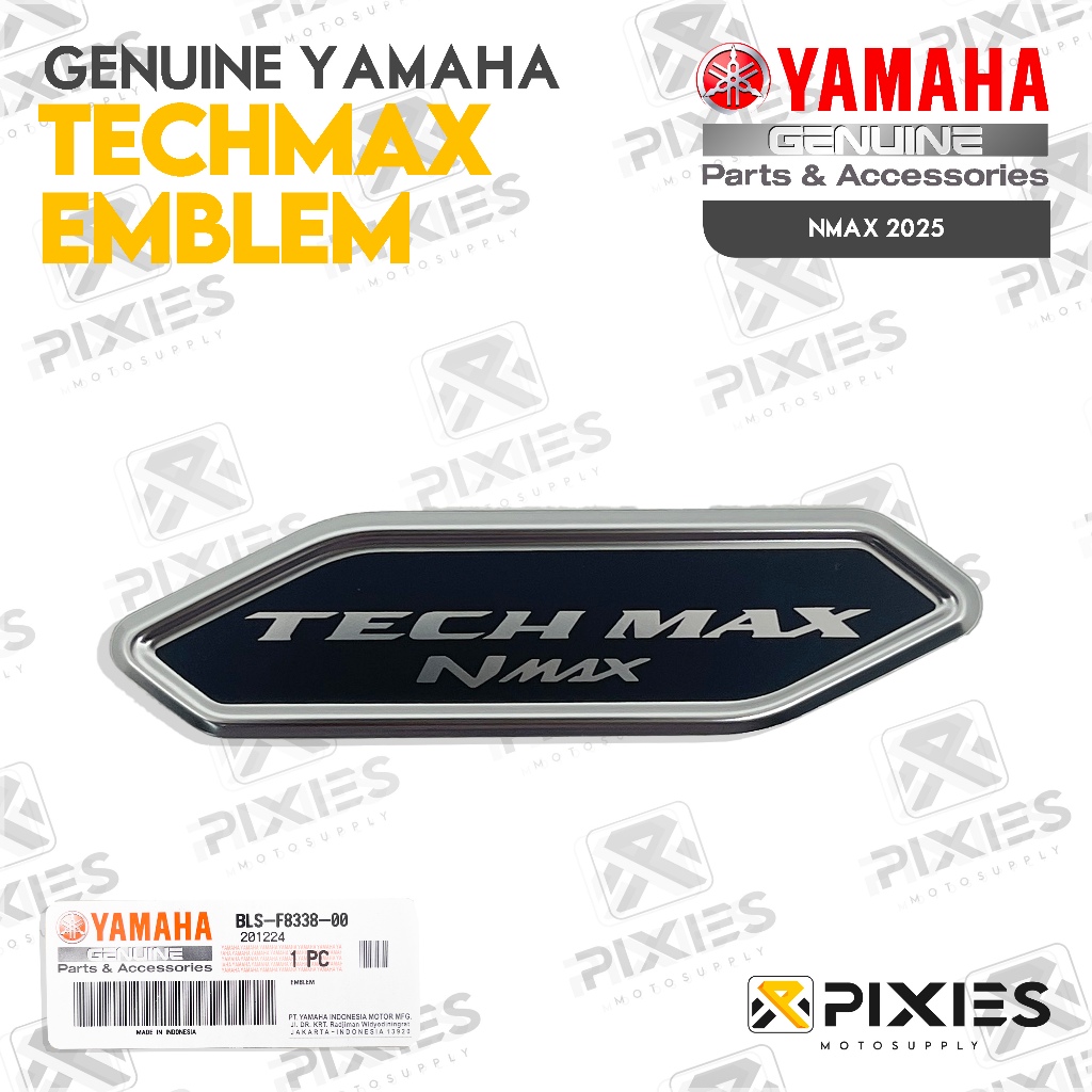 YAMAHA TECHMAX EMBLEM STICKER for YAMAHA NMAX V3 TURBO | Shopee Philippines