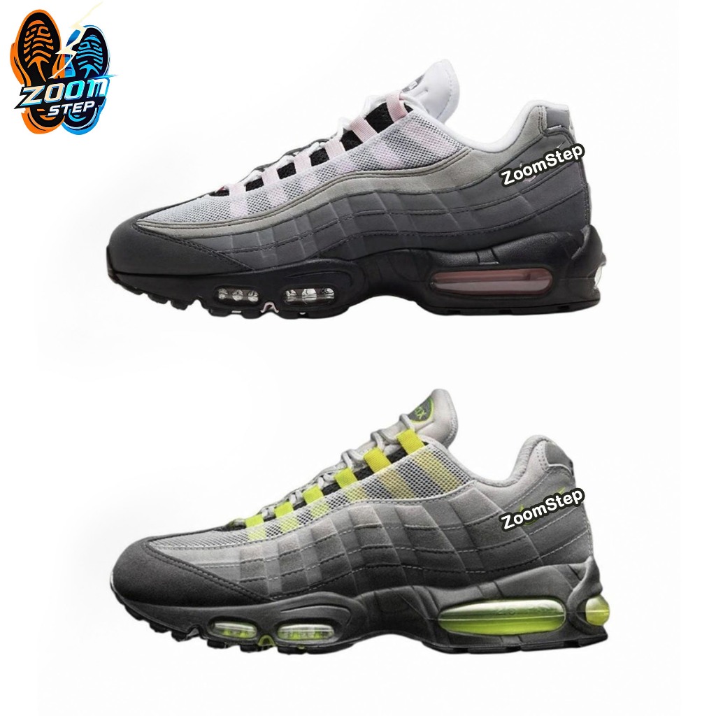 ZoomStep Men‘s Air Cushion Running Shoes - Retro 95 Style - Air*max ...