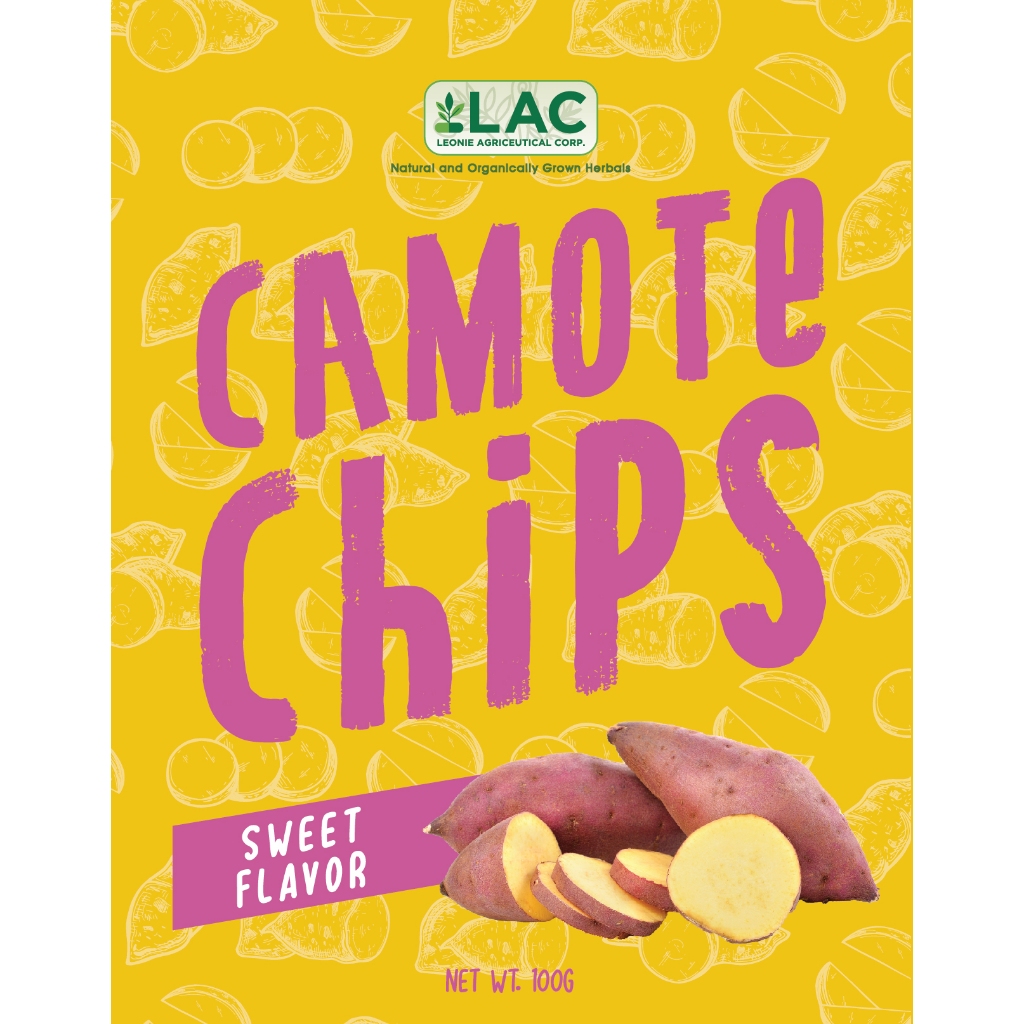 Camote Chips Sweet Flavor 100g | Shopee Philippines