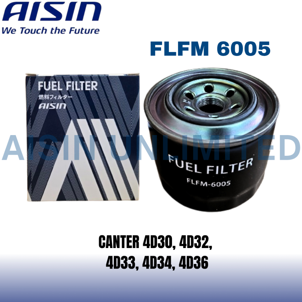 AISIN FUEL FILTER FOR MITSUBISHI CANTER 4D30, 4D32, 4D33, 4D34, 4D36 ...