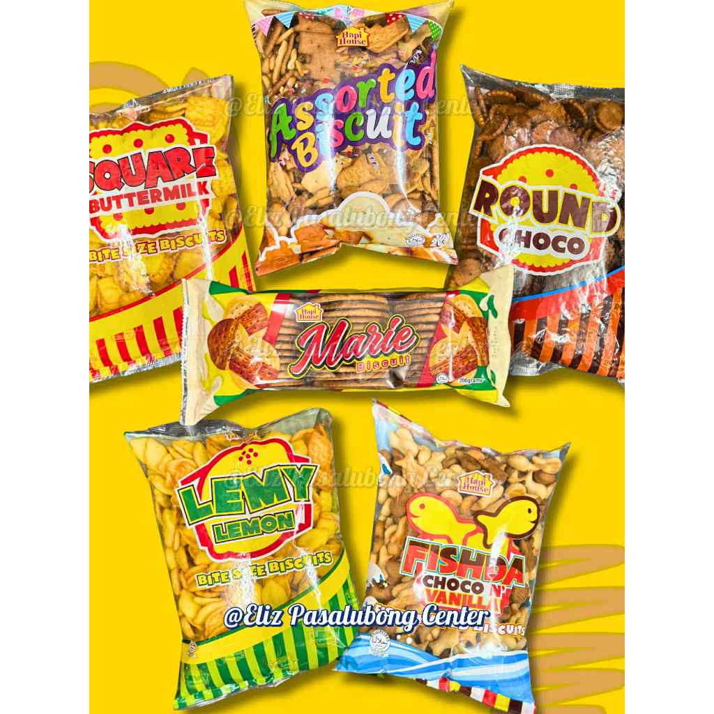 HAPI HOUSE BISCUITS 6 DIFFERENT VARIATIONS 200G | Shopee Philippines
