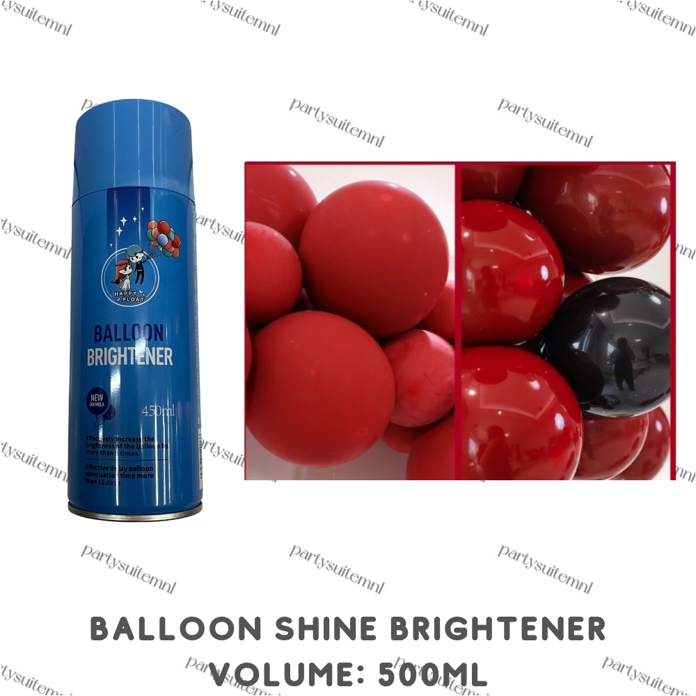 500mL Balloon Shine Balloon Brightener Spray | Shopee Philippines