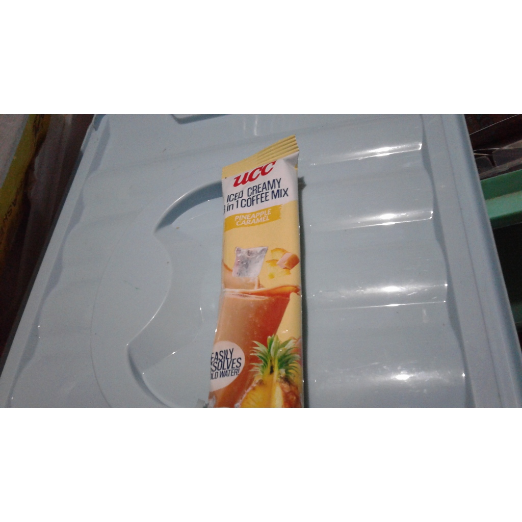 importED PINEAPPLE UCC ICE 3IN1 COFFEE MIX HALAL MENERGY PACK MILK ...