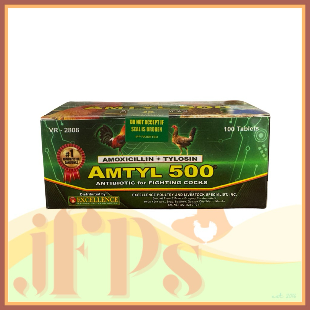 AMTYL 500 AMOXICILLIN + TYLOSIN 100TABLETS | Shopee Philippines