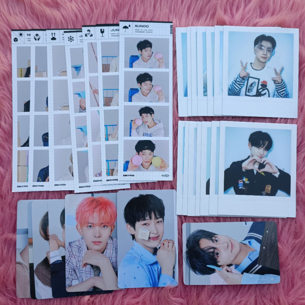 Onhand ENHA Ggu Ggu 2022 Official Photocards Polas Filmstrips | Shopee ...