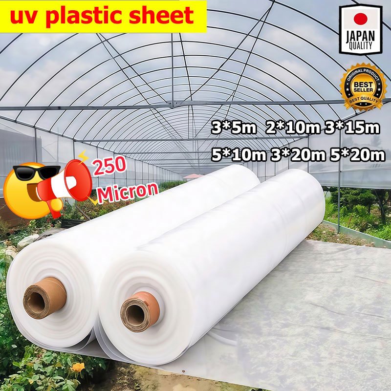 UV Plastic Sheet (10 mil - 250 Microns)Plastic Roofing, greenhouse ...