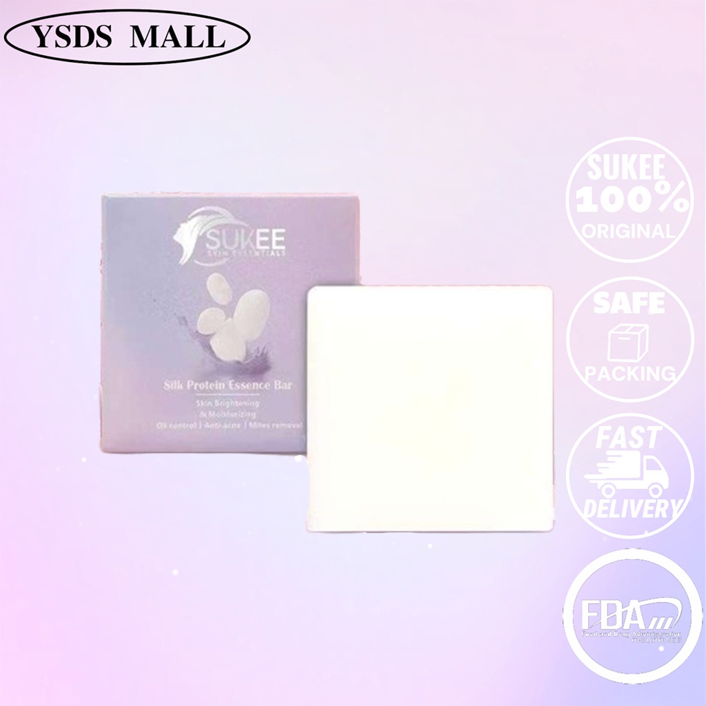 SUKEE 100g silk soap protein essence soap brightens skin and ...
