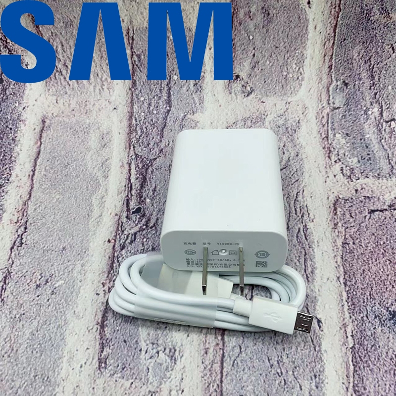 Original Fast Charger SAM Charger 2A/25W Micro USB/Type-C Cable Adapter ...