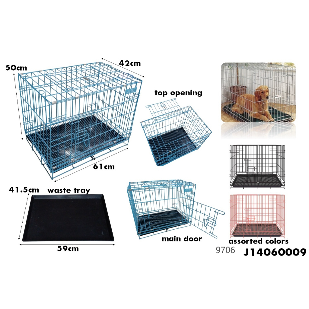 Square Tube Dog Cage ,Dog Cage Galvanized,Dog Cage With Wheels And Poop ...