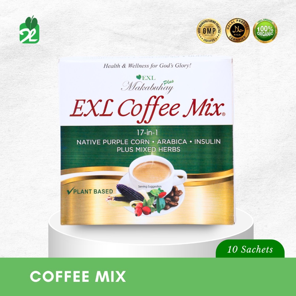 EXL Coffee Mix 17-in-1 (EXL Makabuhay Plus) | Shopee Philippines