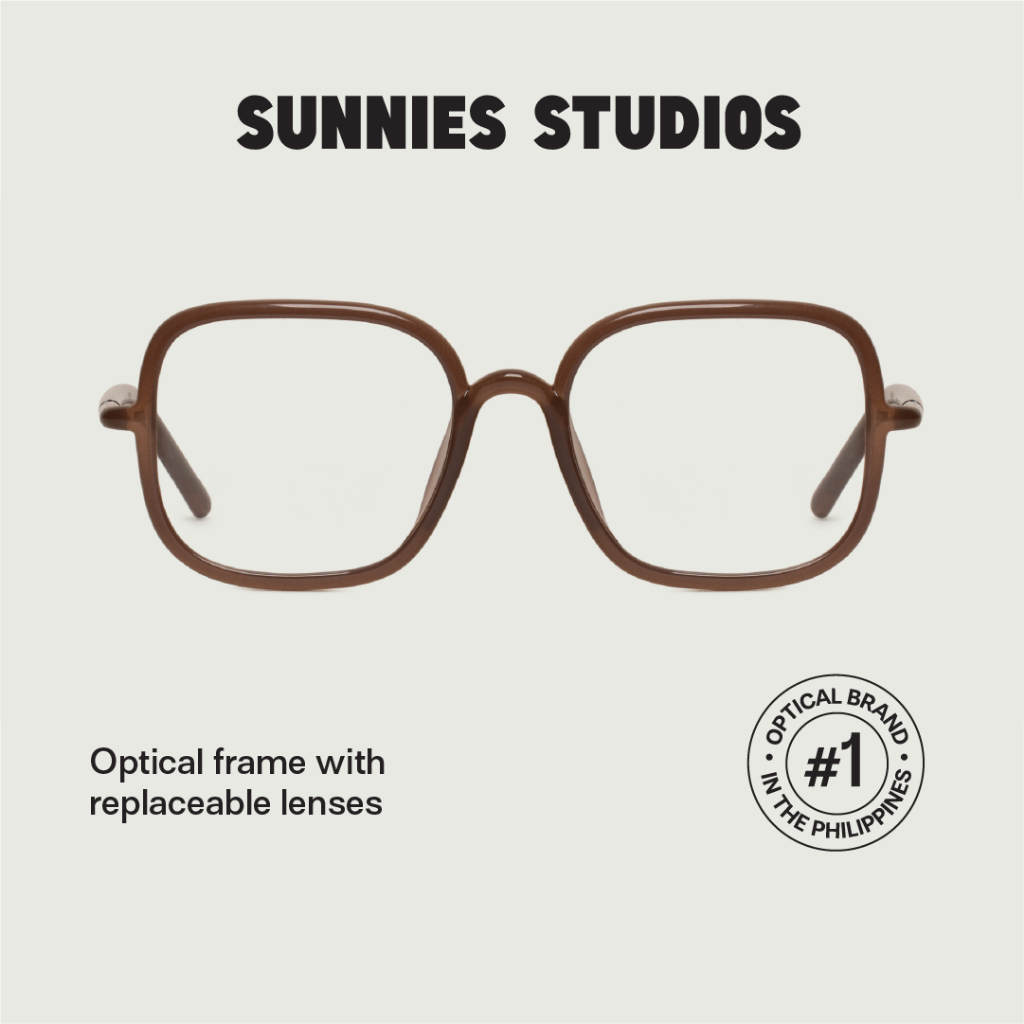 Sunnies Studios Optical Frame Eleanor Eyeglasses with Free Replaceable Lens Grades for Men and ...