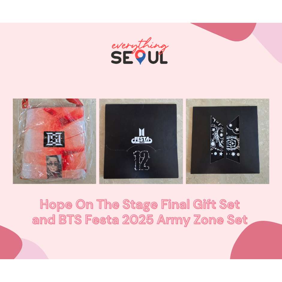 BTS Festa 2025 Army Zone Set and Hope On The Stage FInal Gift Set ...