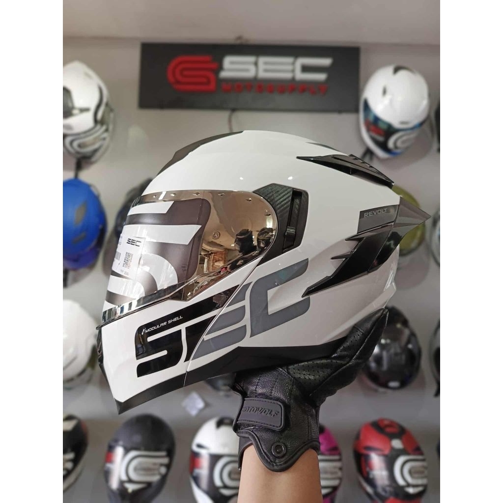SEC REVOLT & REVIVE MODULAR DUAL VISOR | Shopee Philippines