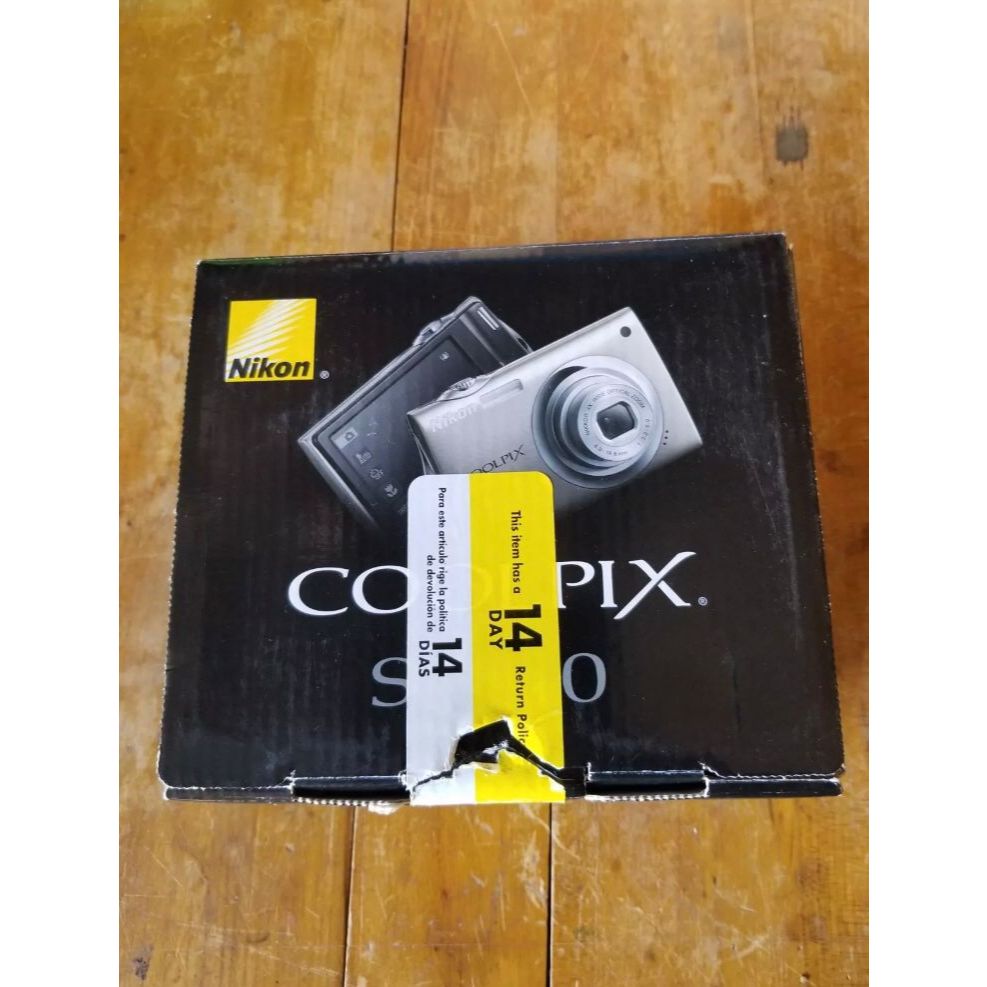 Nikon Coolpix S4000 Silver 12MP Digital Camera New | Shopee Philippines