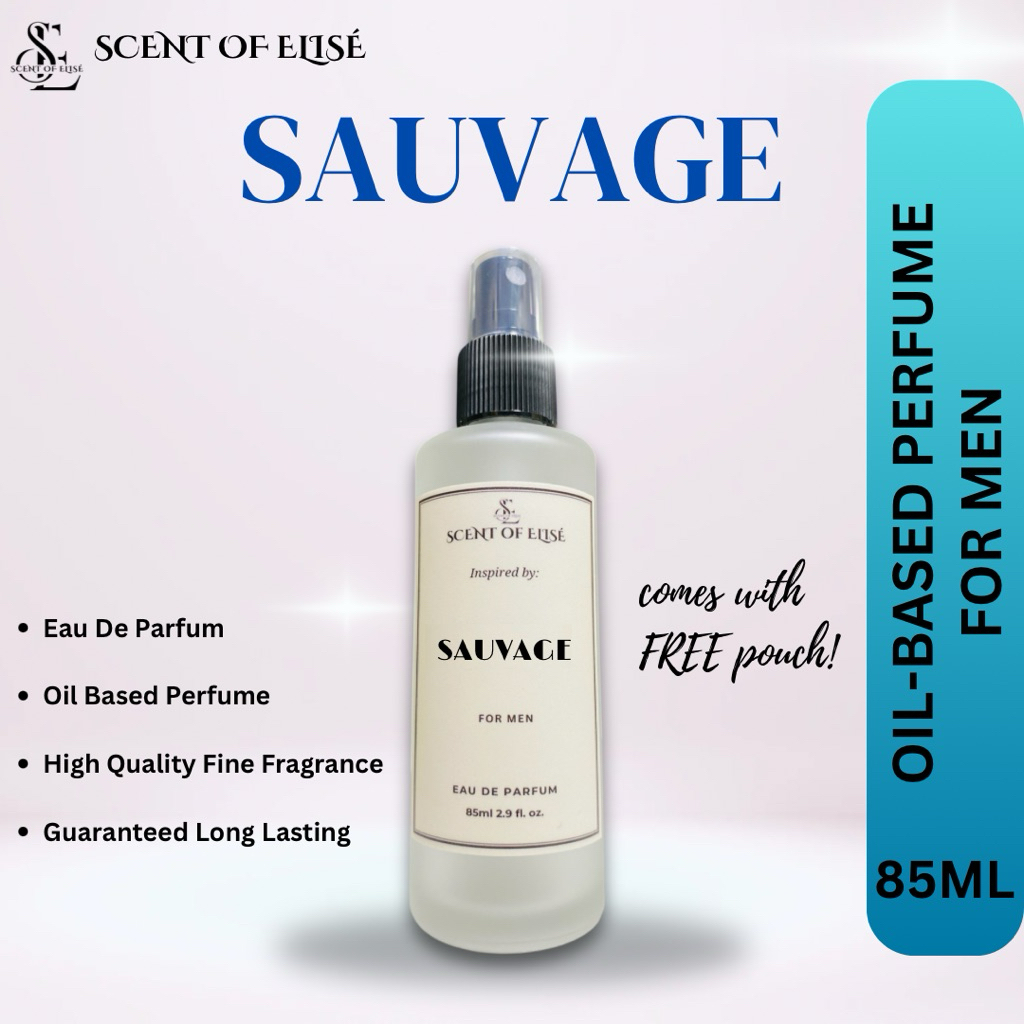Sauvage (Dyor) for Men Inspired Oil Based Perfume 85ml High Quality Fragrance - Eau De Parfum ...