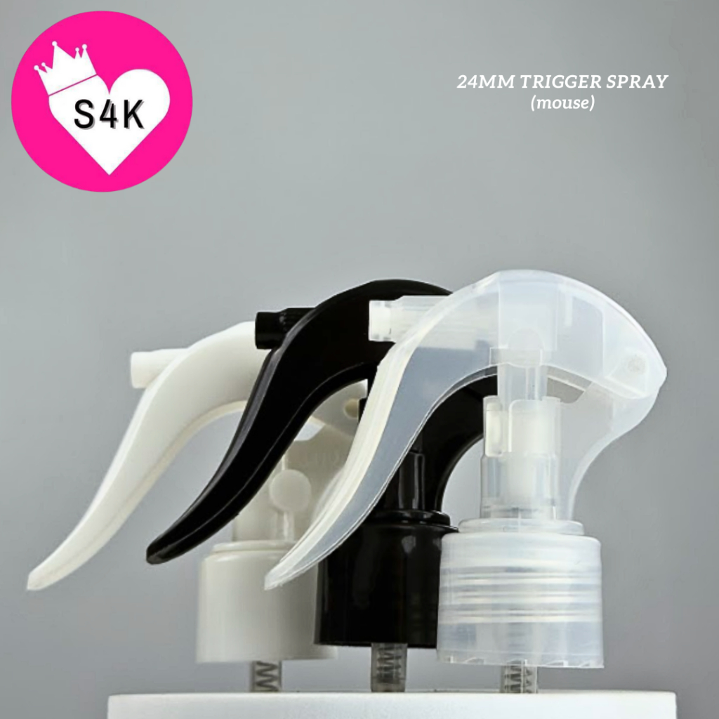 Trigger Spray Head Only – Fits 30ml to 500ml Bottles | Refillable ...