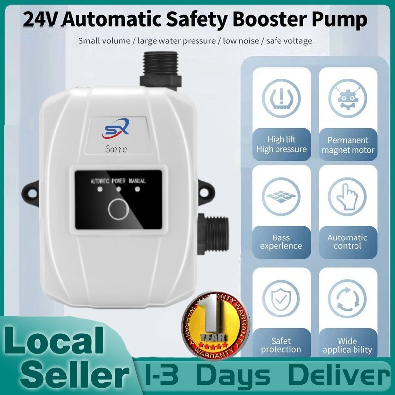Automatic start andstop water pump Shower booster pump DC24V 200W ...