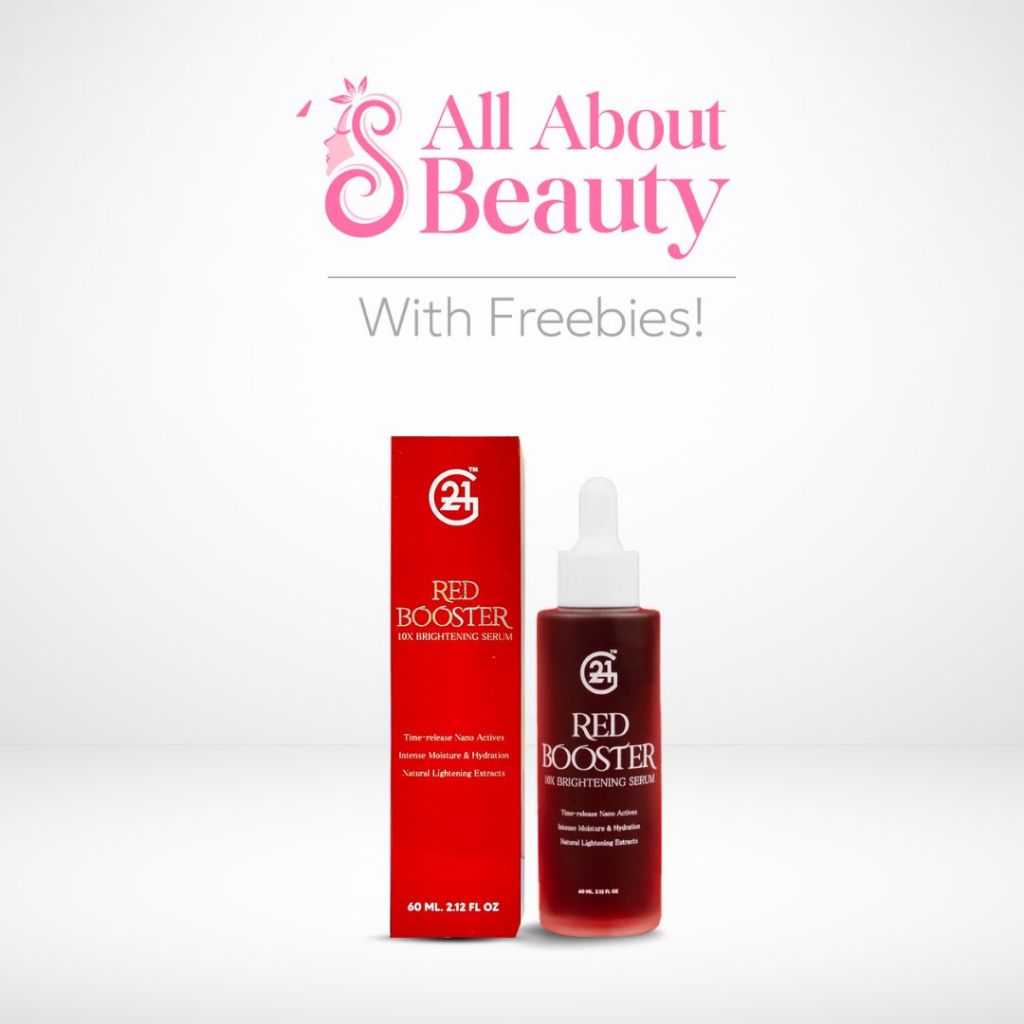 G21 RED BOOSTER 10x Brightening Serum Nano Whitening Moisturize Effects ...