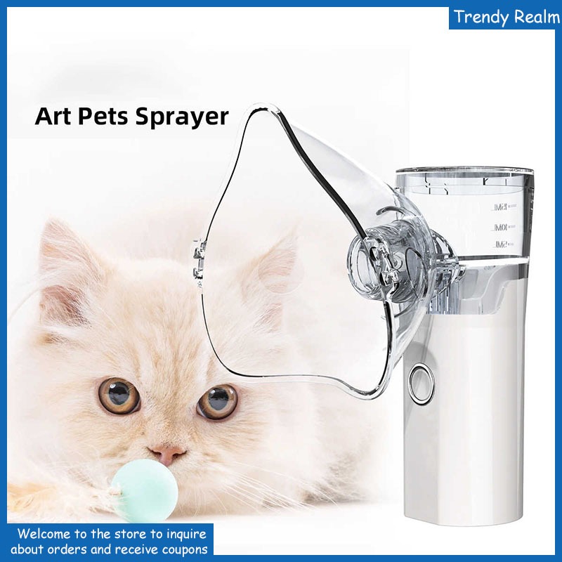 Pet Nebulizer Household Handheld Nebulizer Suitable for Cat and Dog ...