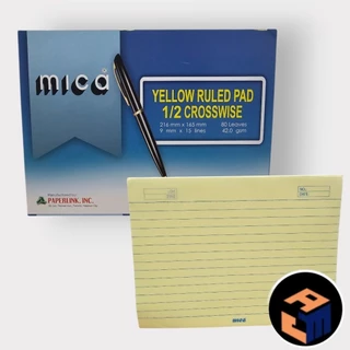 Shop 1/2 crosswise yellow paper for Sale on Shopee Philippines