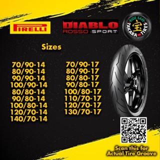 PIRELLI TIRE Diablo Rosso Sports Tires 14' & 17' by TAKARA TIRES ...