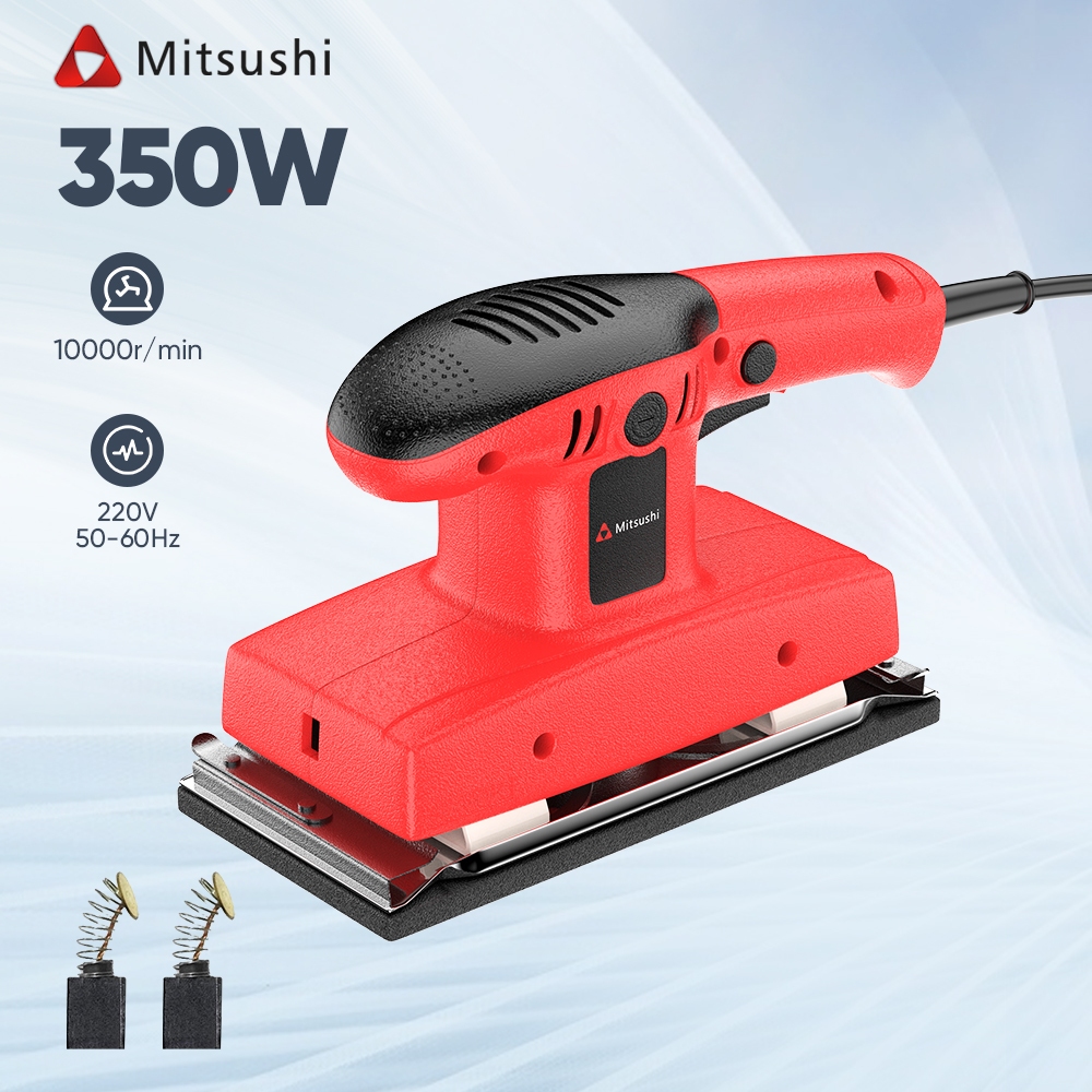 Mitsushi 350W Industrial Professional Palm Sanding Machine Electric ...