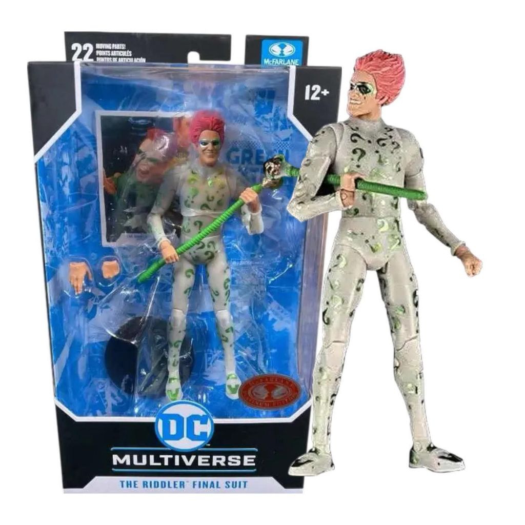 [In Stock] Mcfarlane DC Multiverse Riddler (Final Suit)(Batman Forever ...