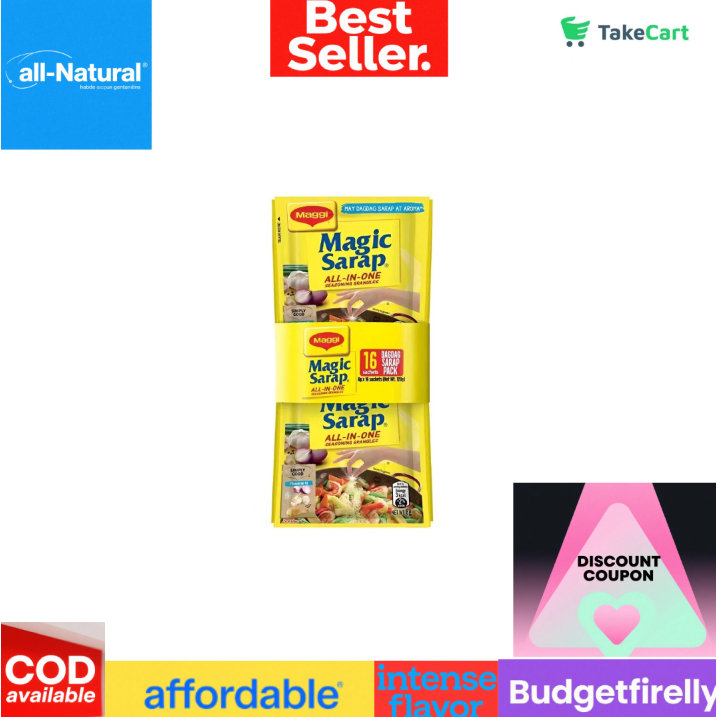 Maggi magic Sarap all-in-oneSeasoning Granules 8gx16 pcs-sachet-Datu ...