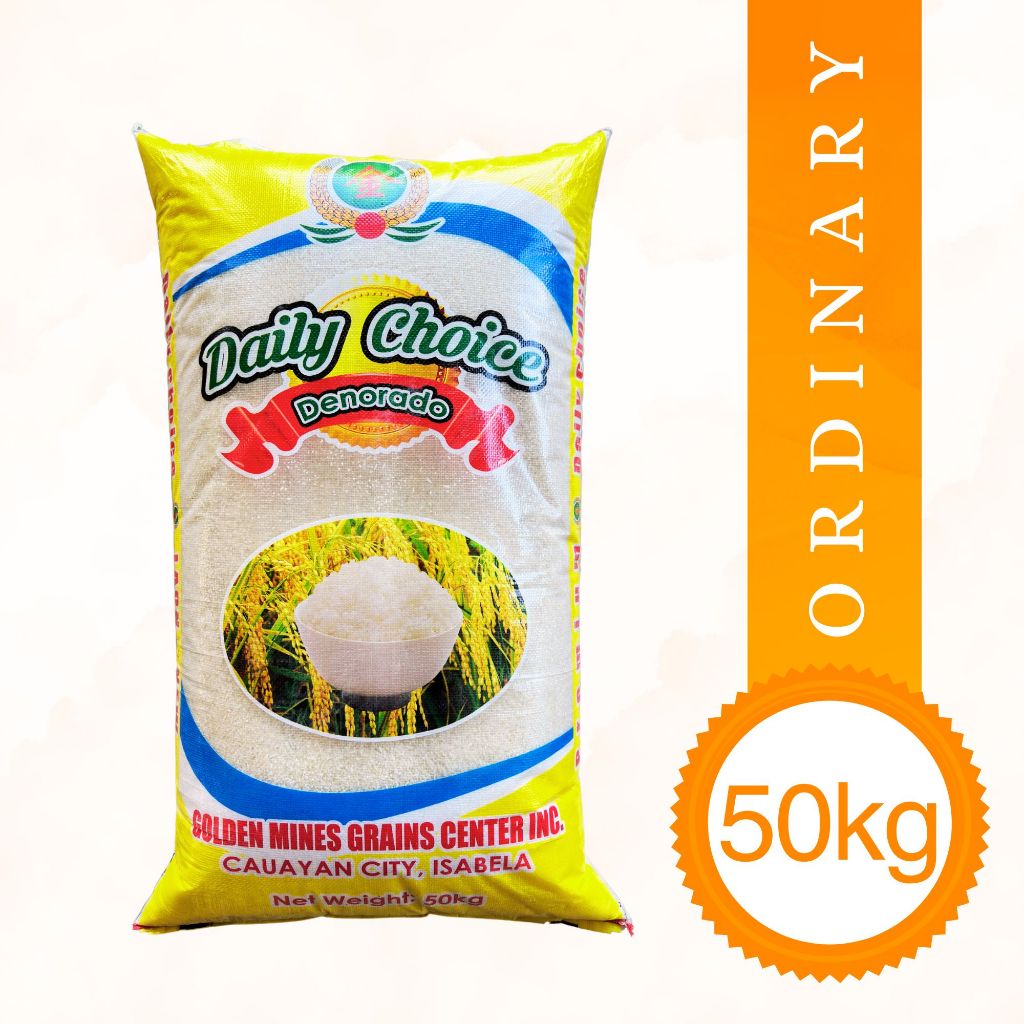 DAILY CHOICE Ordinary Local White Rice Organic 50kg LAON 70% Whole ...