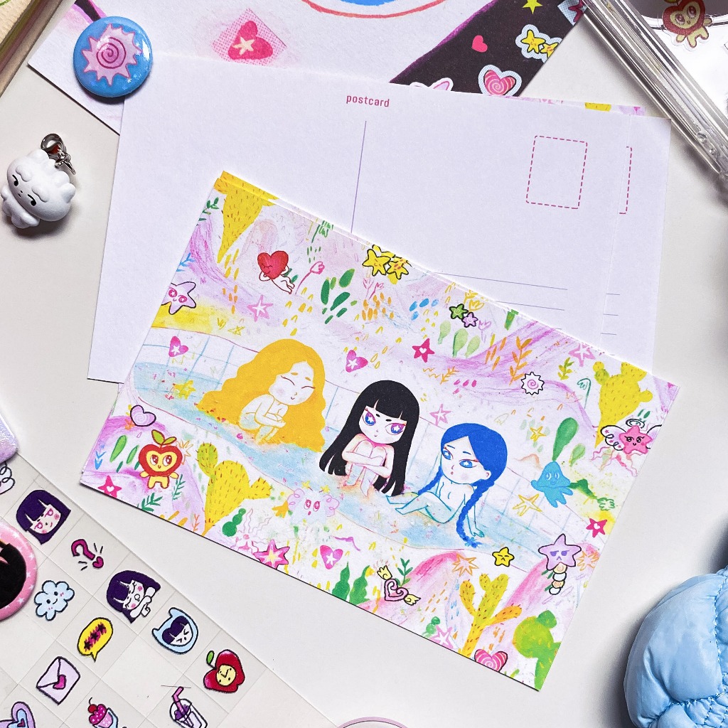 Best Girlies ★ ( postcard ) | Shopee Philippines
