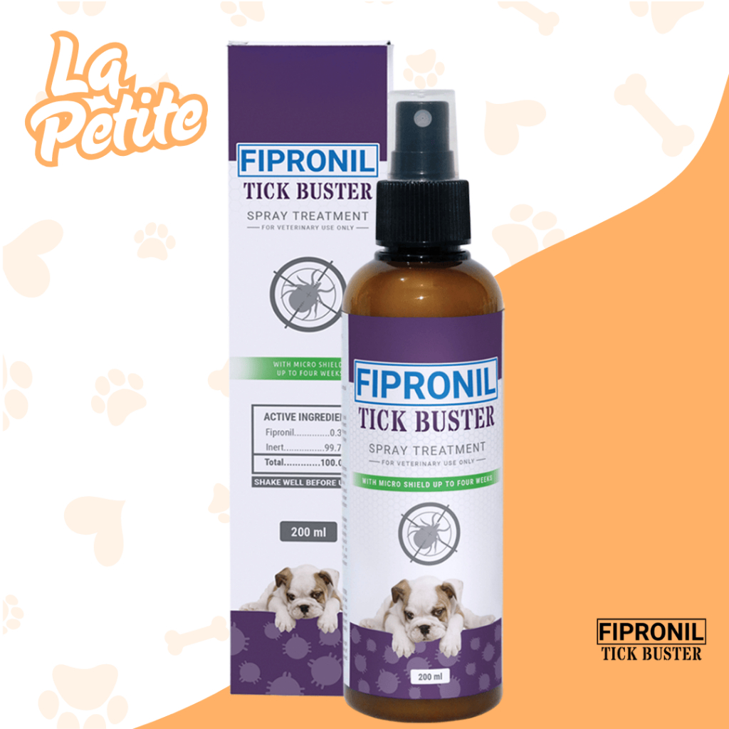 LKJ-Tick Buster Fipronil Spray Treatment 200mL (Anti Ticks, Fleas and ...