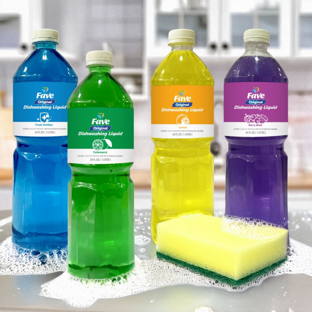 FAVE ORIGINAL DISHWASHING Liquid, 2L - 18L YIELD, Household products ...