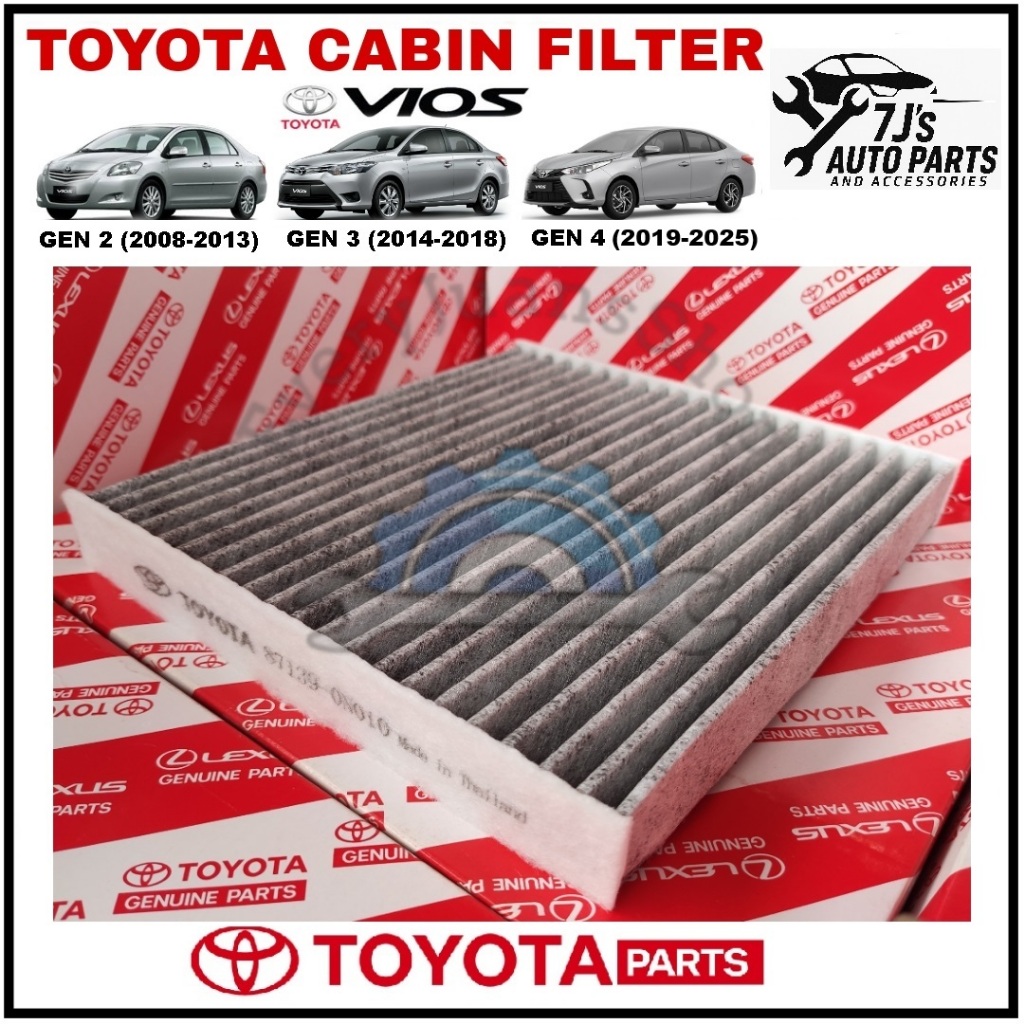 Vios Cabin Filter - Gen 2 Gen 3 Gen 4 ( 2008 - 2025 ) Toyota Vios ...