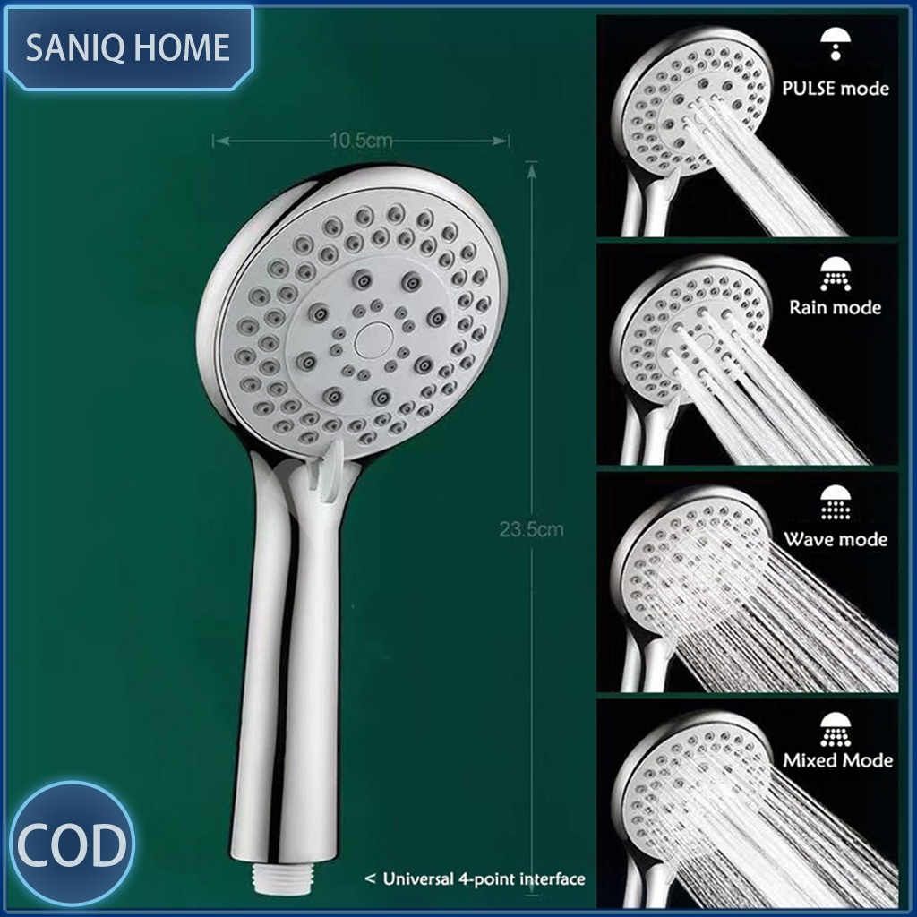 High quality 3-in-1 Shower Head Set Stainless Steel&ABS Silver Shower ...