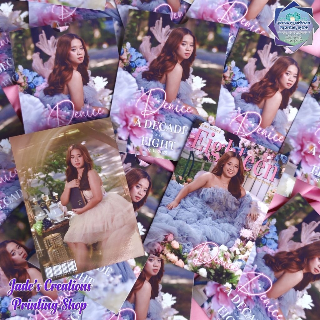 Magazine Invitation for Wedding, Debut, Birthdays, Baptismal | Shopee ...