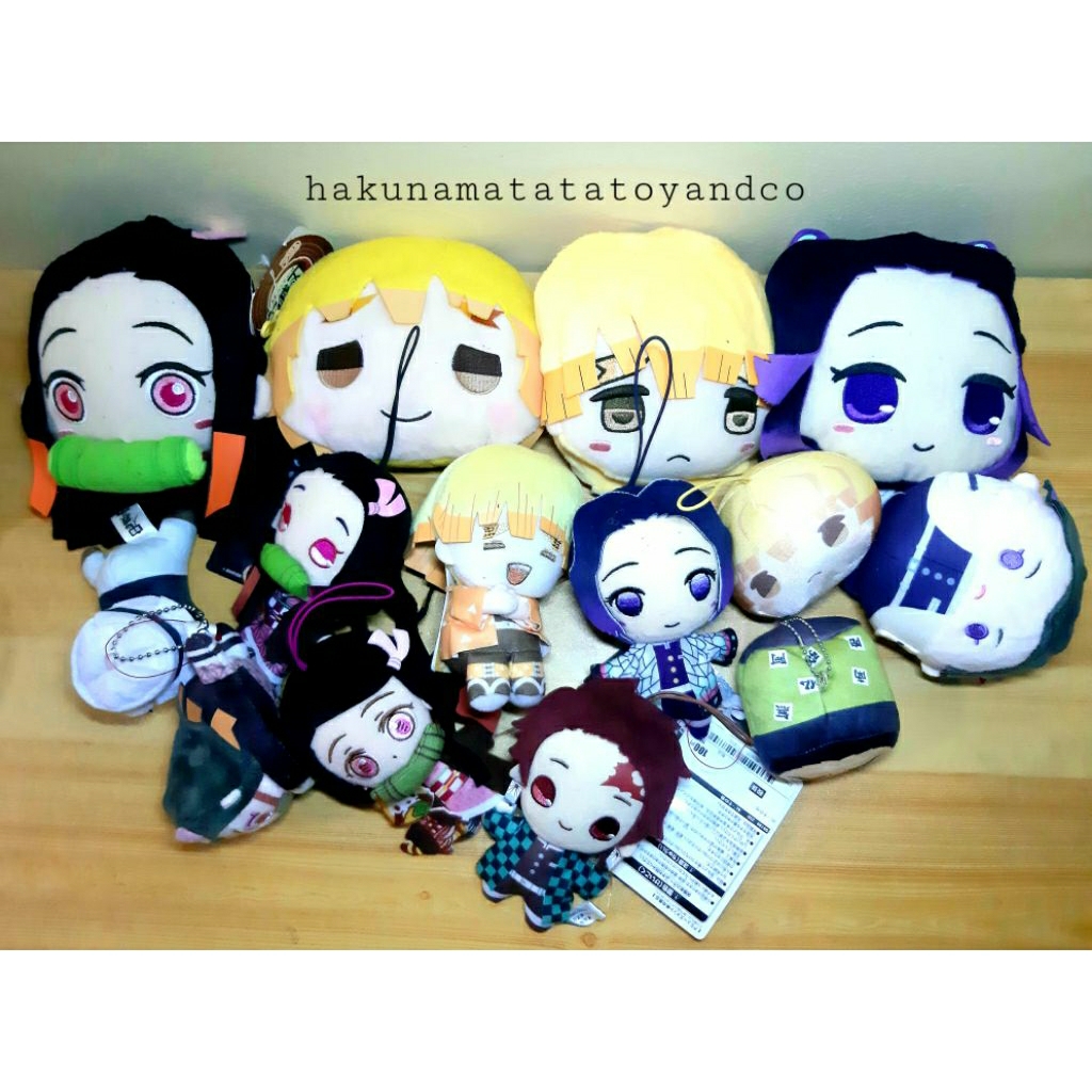 Demon Slayer Stuff Toy / Pouches Authentic | Shopee Philippines